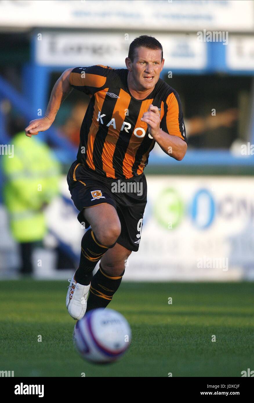 DEAN WINDASS HULL CITY FC SALTERGATE CHESTERFIELD ENGLAND 22 July 2008 ...