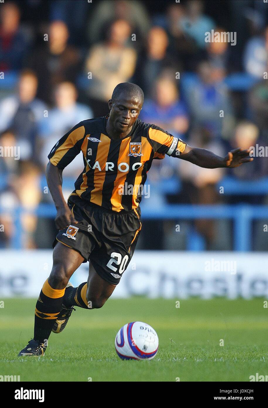 GEORGE BOATENG HULL CITY FC SALTERGATE CHESTERFIELD ENGLAND 22 July ...