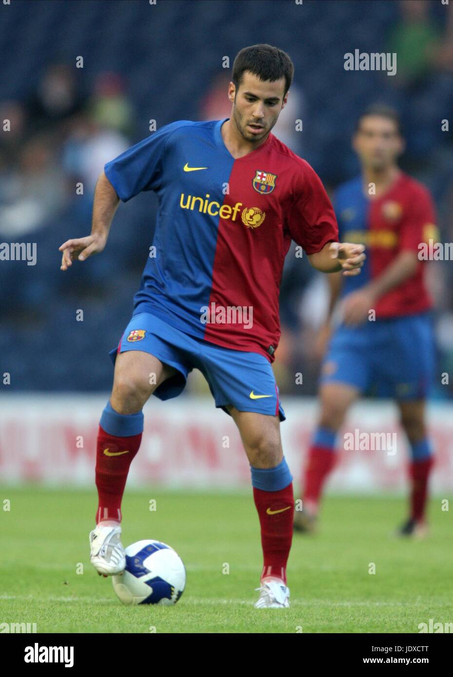 MARC CROSAS BARCELONA CF MURRAYFIELD EDINBURGH SCOTLAND 24 July 2008 ...