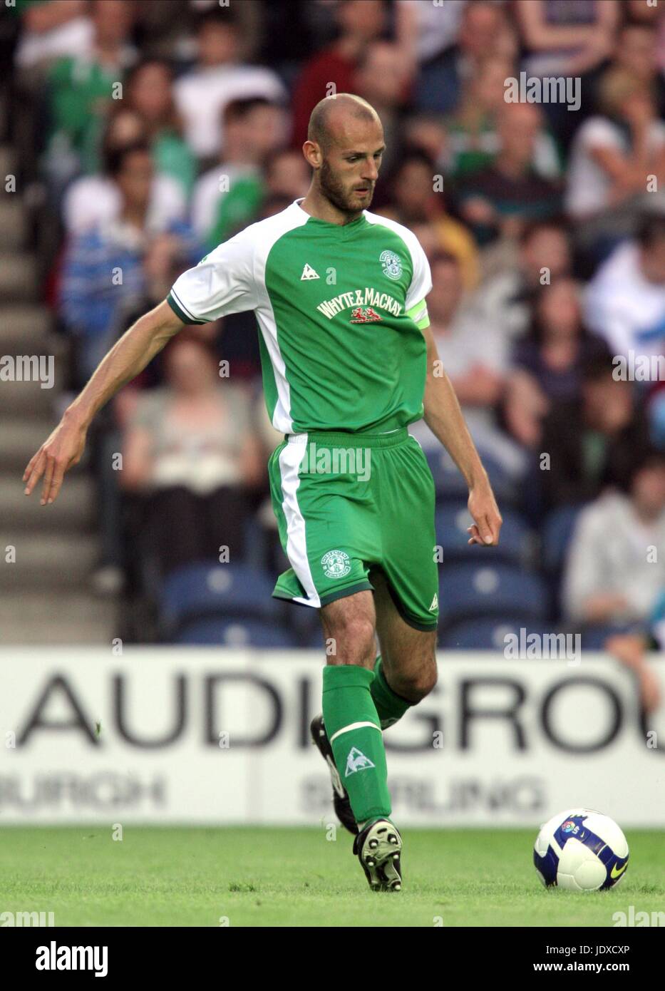 ROB JONES HIBERNIAN FC MURRAYFIELD EDINBURGH SCOTLAND 24 July 2008 ...