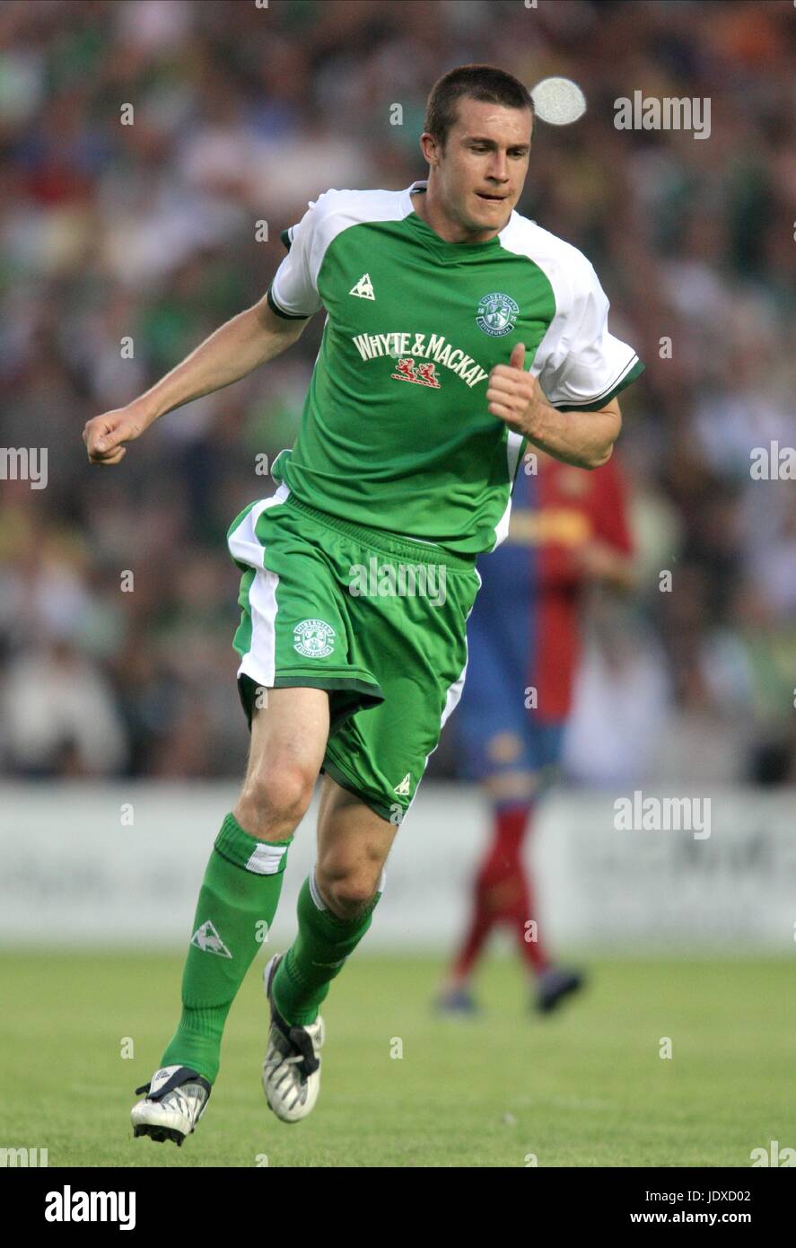 COLIN NISH HIBERNIAN FC MURRAYFIELD EDINBURGH SCOTLAND 24 July 2008 ...