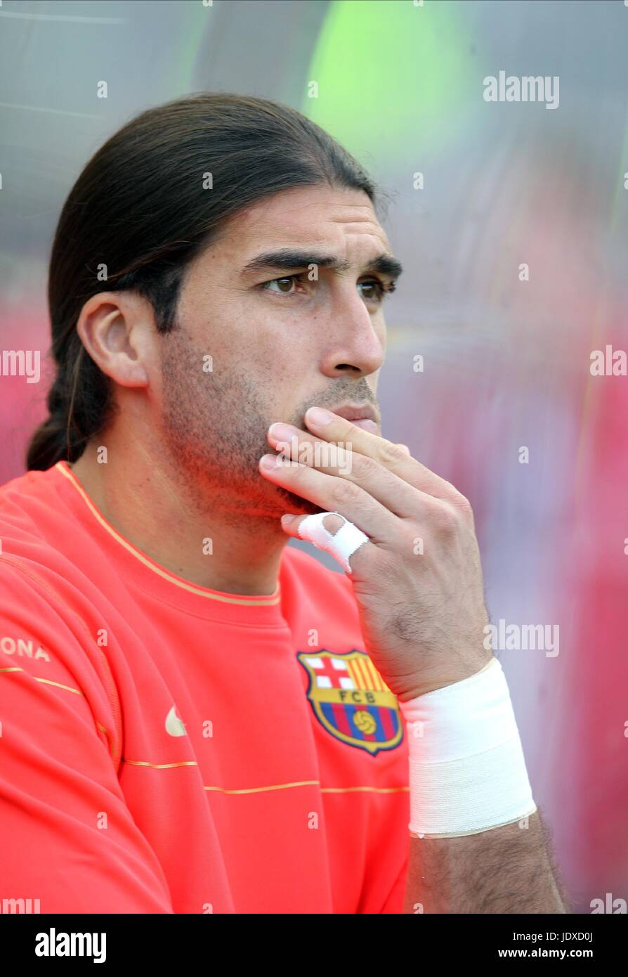 JOSE MANUEL PINTO BARCELONA CF MURRAYFIELD EDINBURGH SCOTLAND 24 July ...