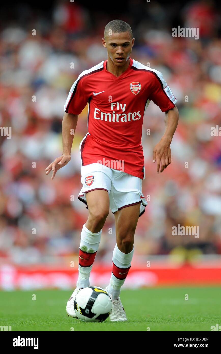 KIERAN GIBBS ARSENAL FC EMIRATES STADIUM LONDON ENGLAND 02 August 2008 ...