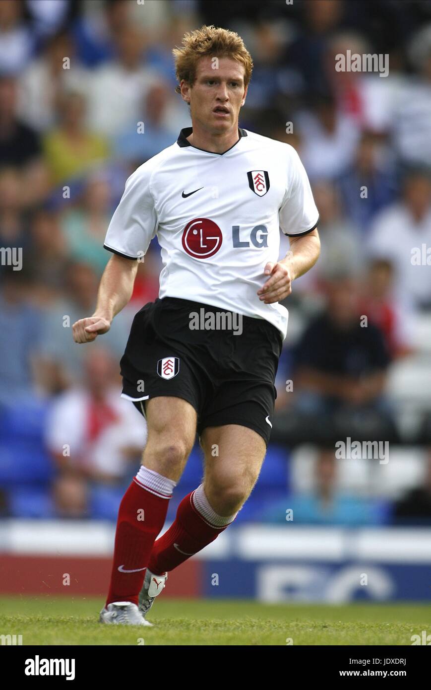 STEVEN DAVIS FULHAM FC ST ANDREWS BIRMINGHAM ENGLAND 02 August 2008 ...