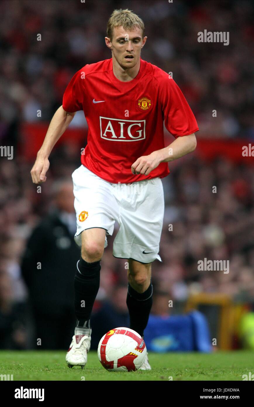 DARREN FLETCHER MANCHESTER UTD FC OLD TRAFFORD MANCHESTER ENGLAND 06 ...