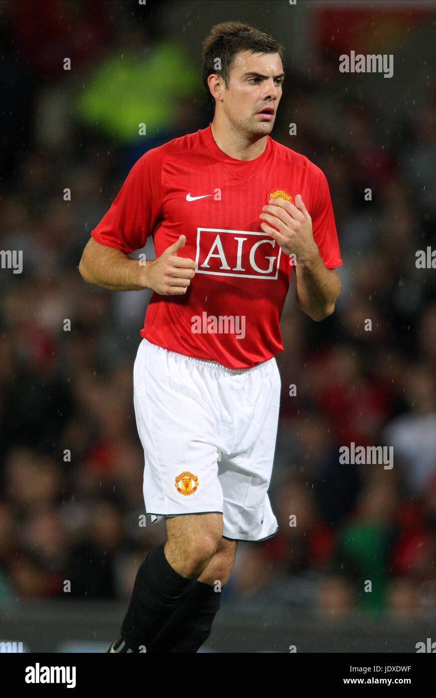 DARRON GIBSON MANCHESTER UNITED FC OLD TRAFFORD MANCHESTER ENGLAND 06 ...