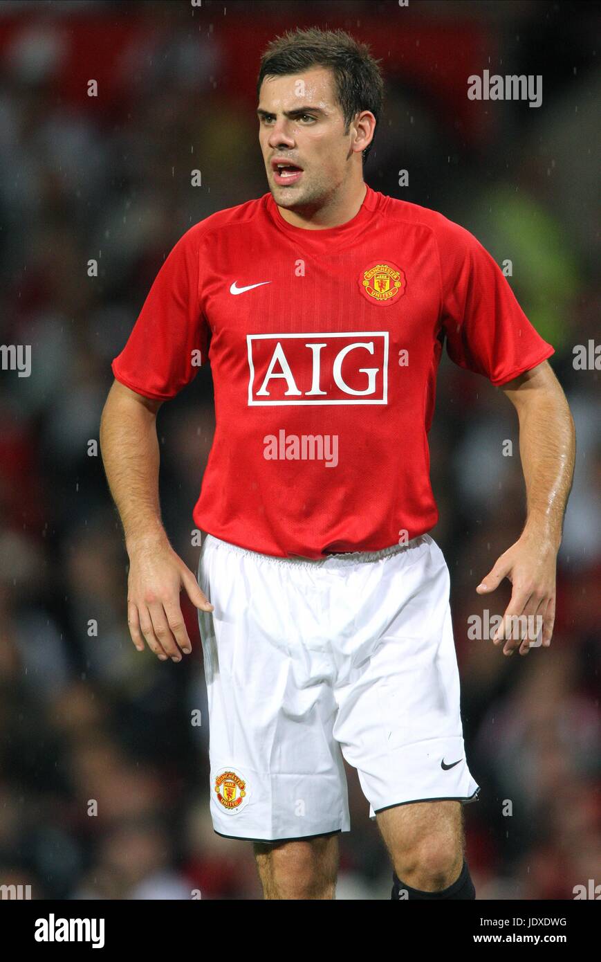 DARRON GIBSON MANCHESTER UNITED FC OLD TRAFFORD MANCHESTER ENGLAND 06 ...