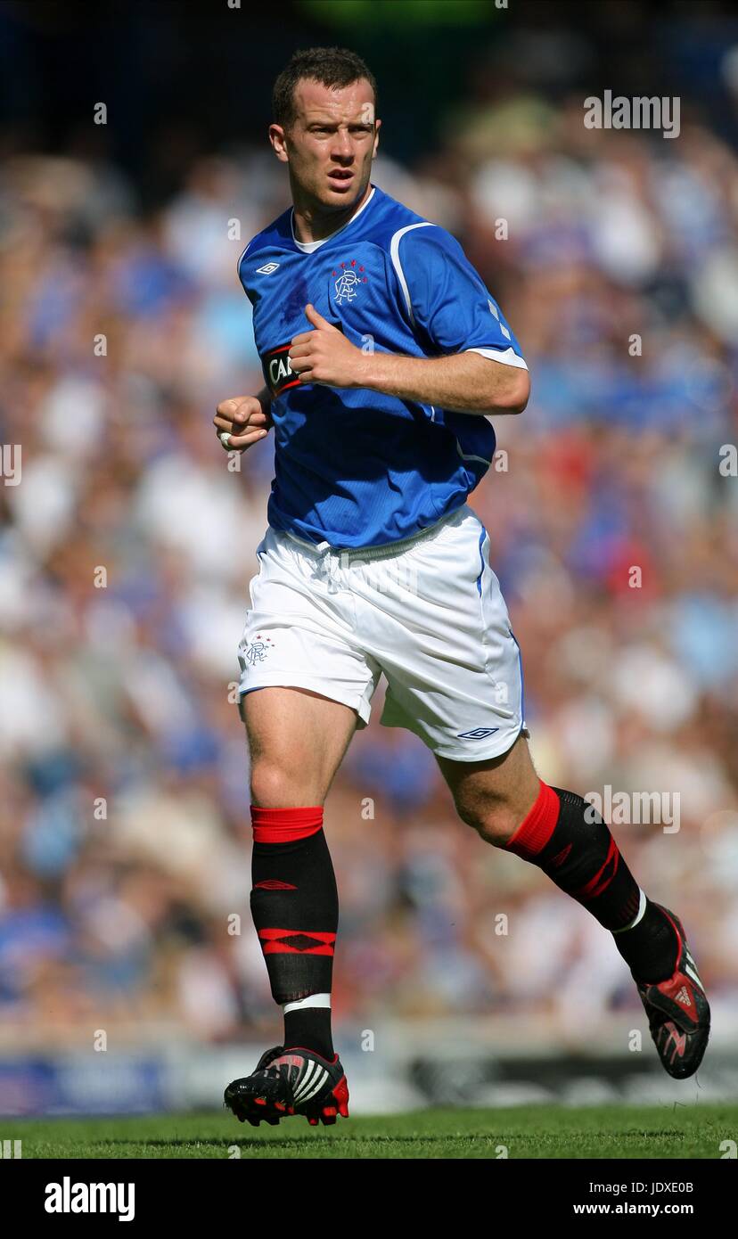 CHARLIE ADAM GLASGOW RANGERS FC IBROX GLASGOW SCOTLAND 02 August 2008 ...