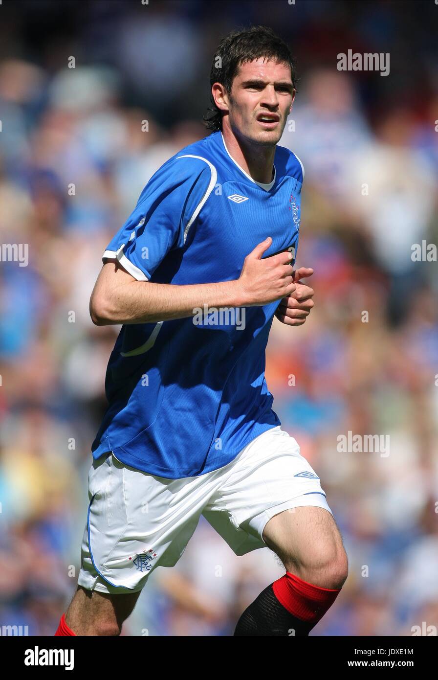 KYLE LAFFERTY GLASGOW RANGERS FC IBROX GLASGOW SCOTLAND 02 August 2008 ...