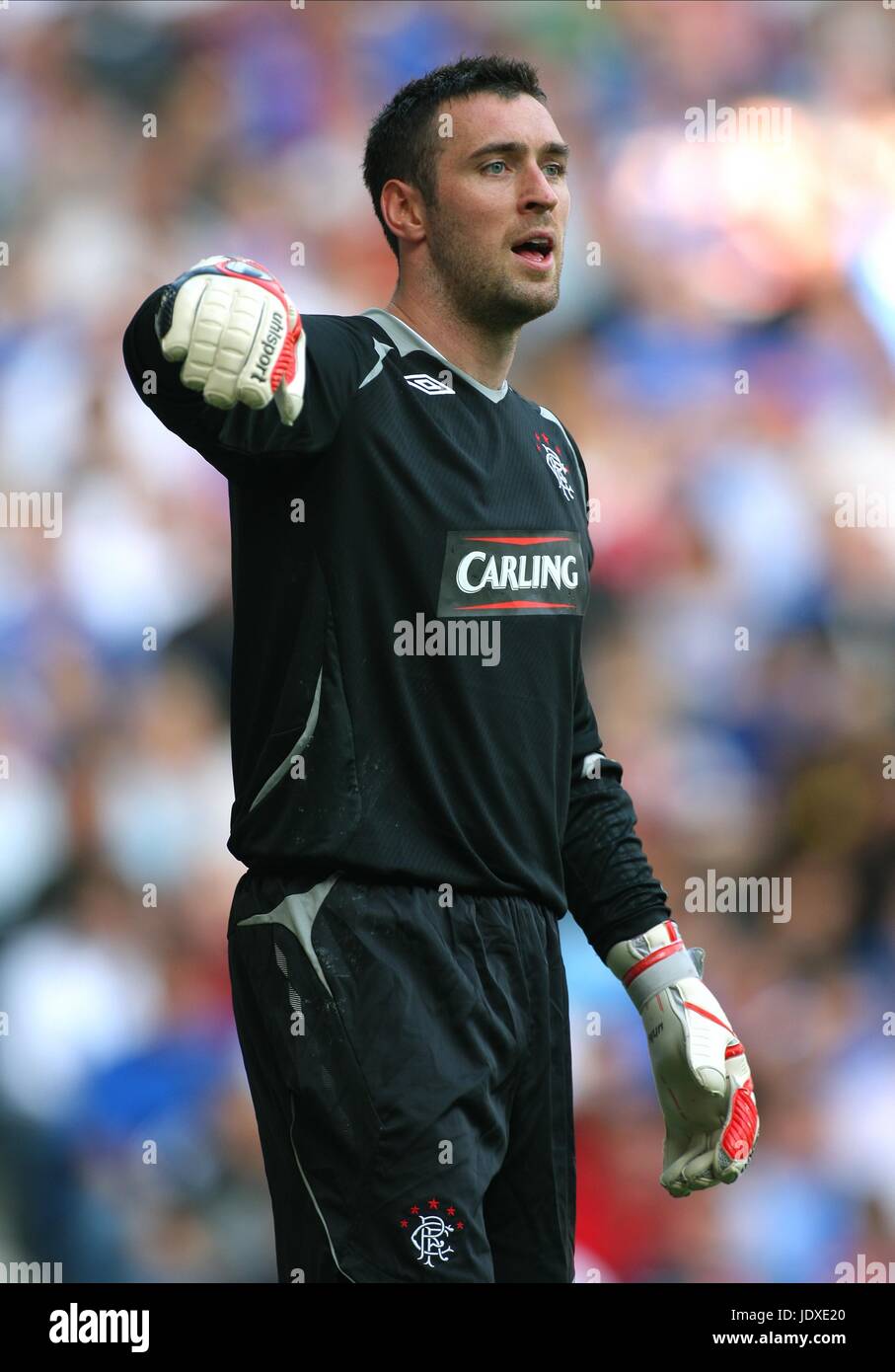 ALLAN MCGREGOR GLASGOW RANGERS FC IBROX GLASGOW SCOTLAND 02 August 2008 ...