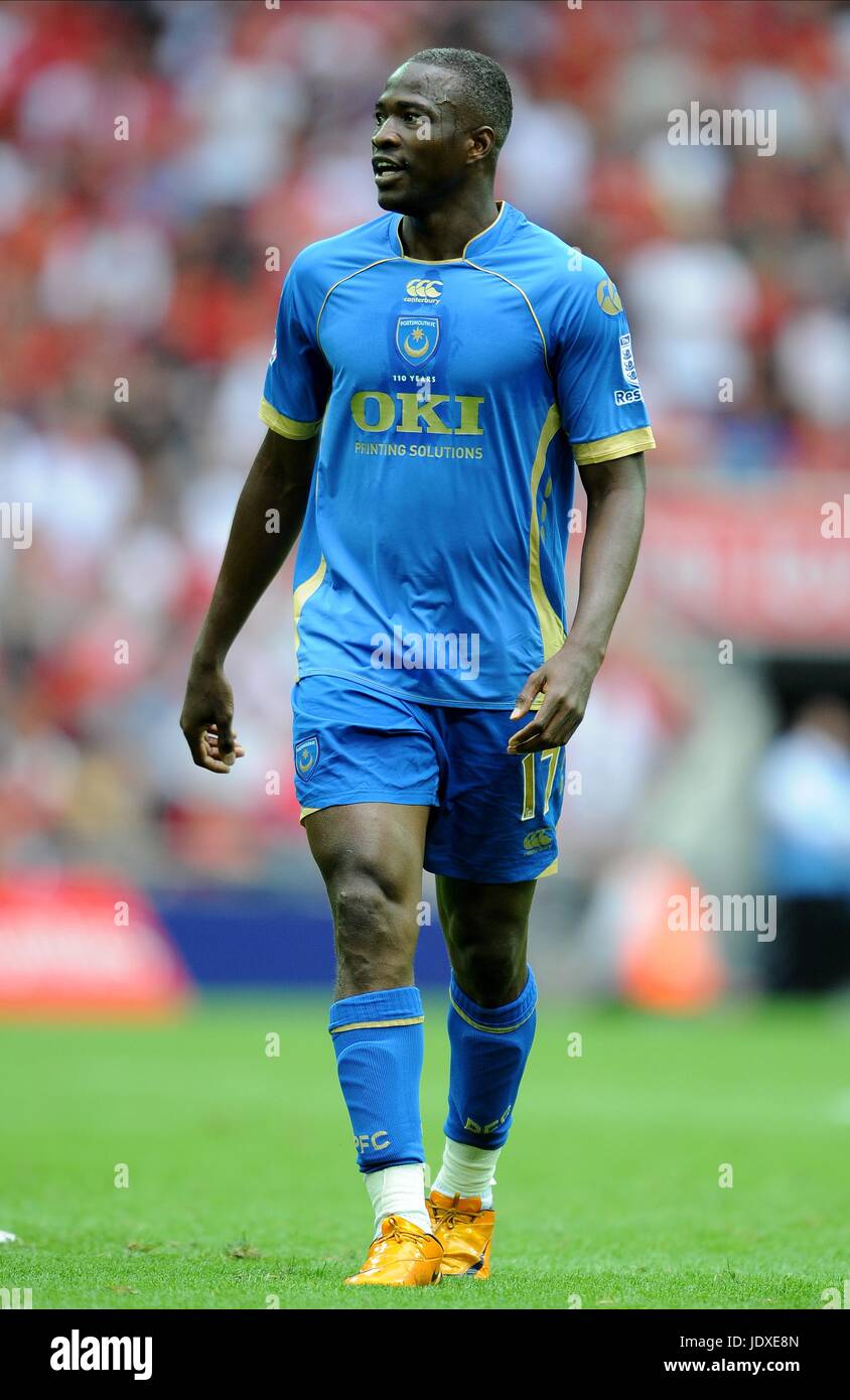 JOHN UTAKA PORTSMOUTH FC WEMBLEY STADIUM LONDON ENGLAND 10 August 2008 ...