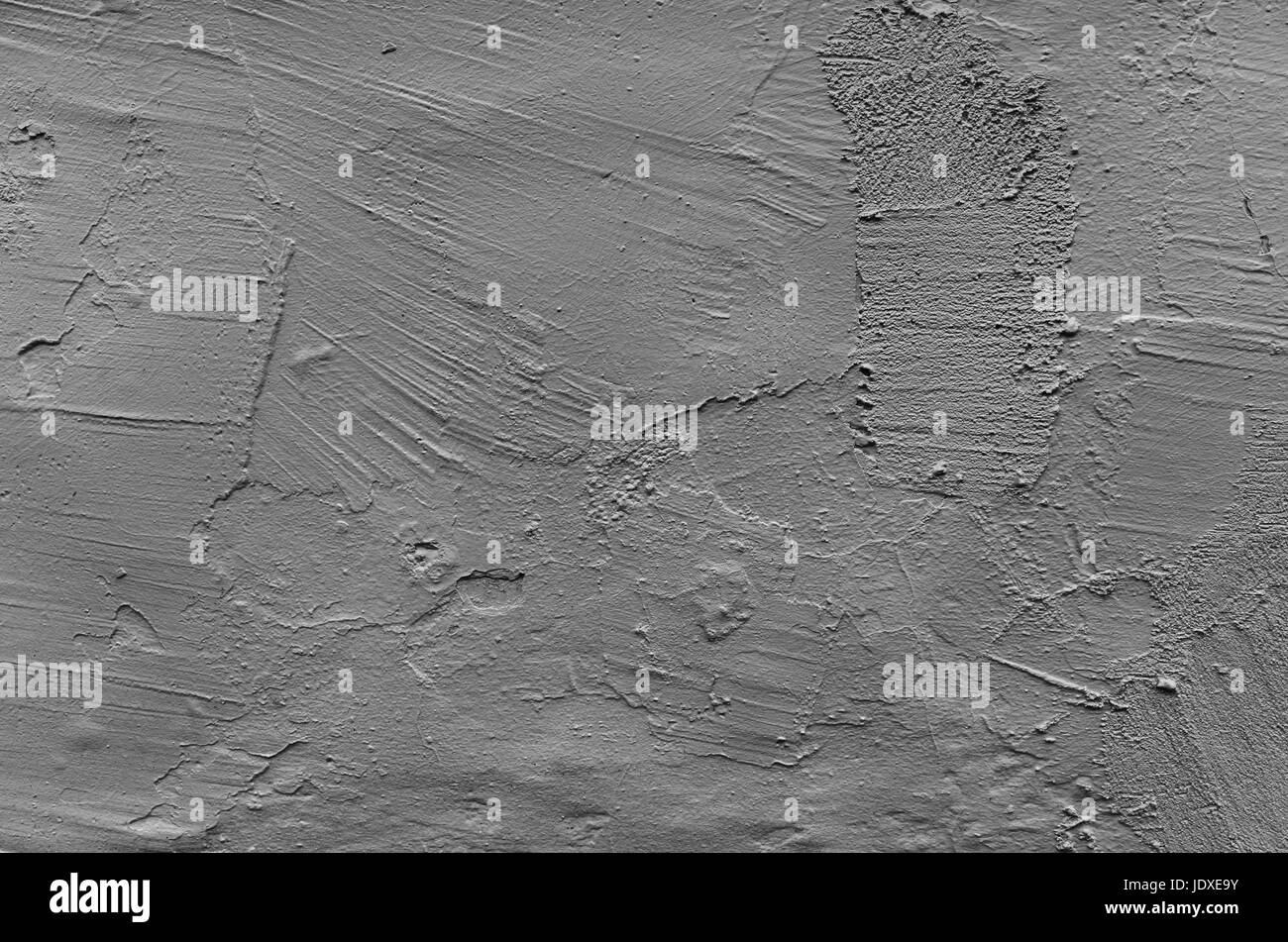 Gray concrete wall with rough plastering relief pattern, flat photo ...