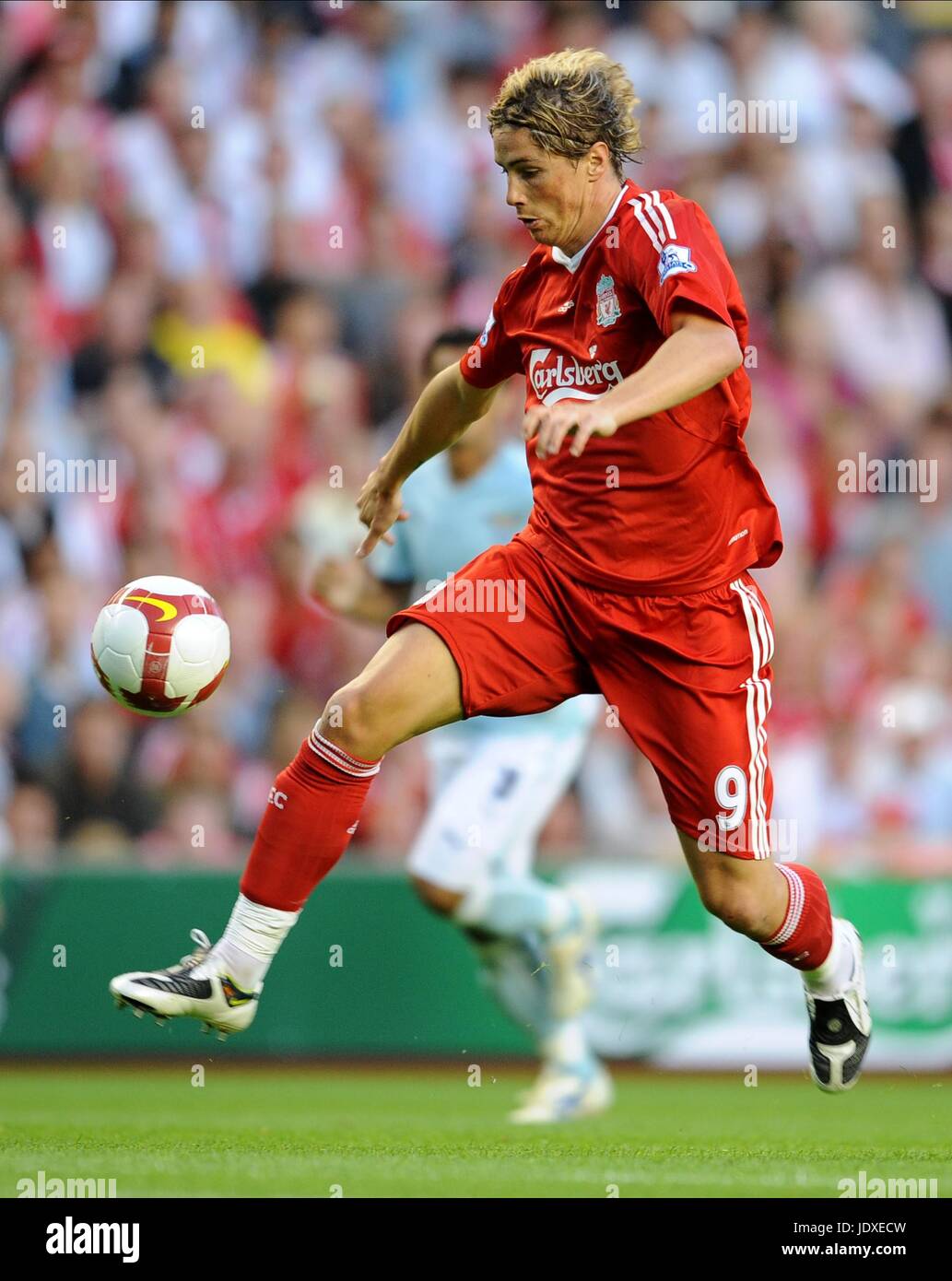 FERNANDO TORRES LIVERPOOL FC ANFIELD LIVERPOOL ENGLAND 08 August 2008 ...