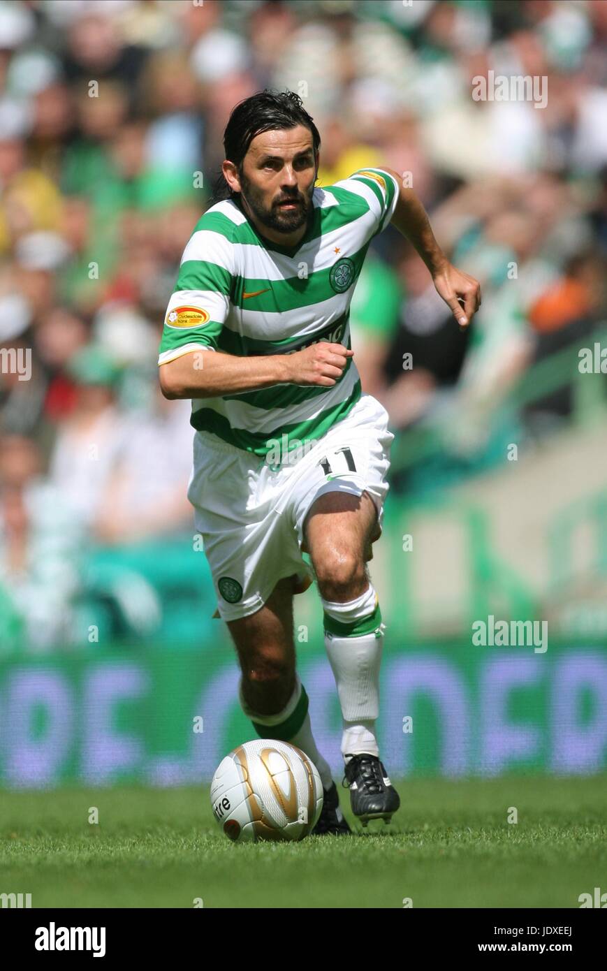 PAUL HARTLEY GLASGOW CELTIC FC PARKHEAD GLASGOW SCOTLAND 10 August 2008 ...