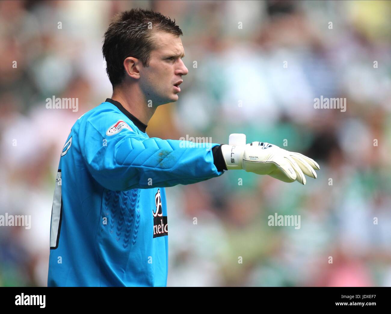 MARK HOWARD ST.MIRREN FC PARKHEAD GLASGOW SCOTLAND 10 August 2008 Stock ...