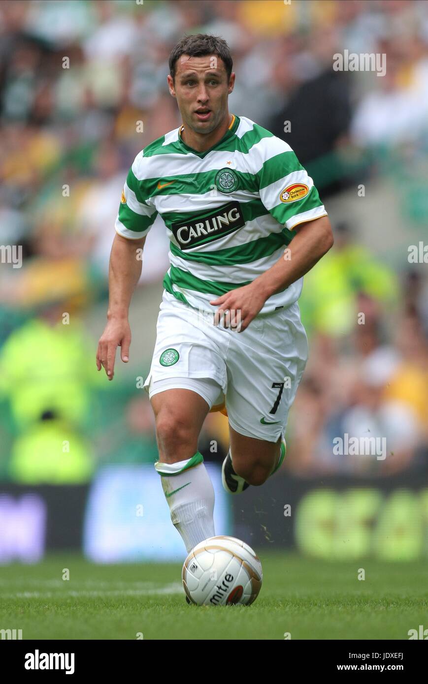 SCOTT MCDONALD GLASGOW CELTIC FC PARKHEAD GLASGOW SCOTLAND 10 August ...