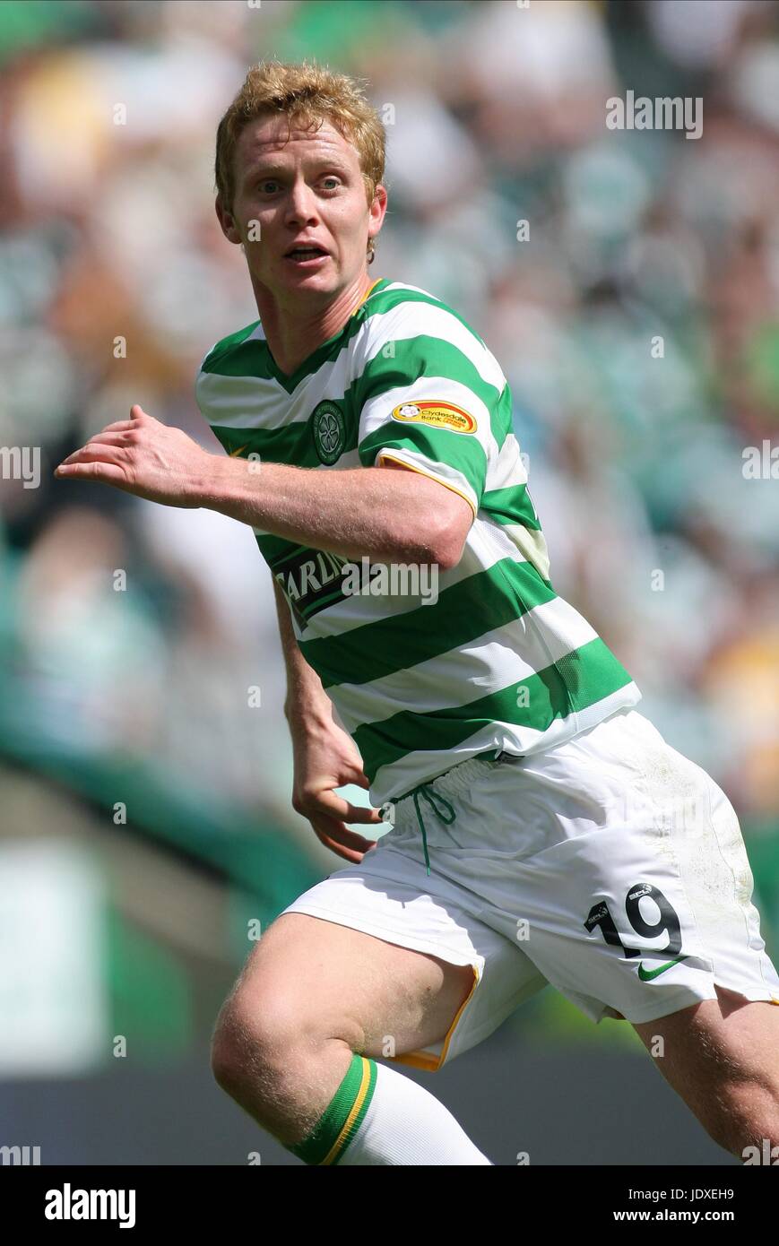 BARRY ROBSON GLASGOW CELTIC FC PARKHEAD GLASGOW SCOTLAND 10 August 2008 ...