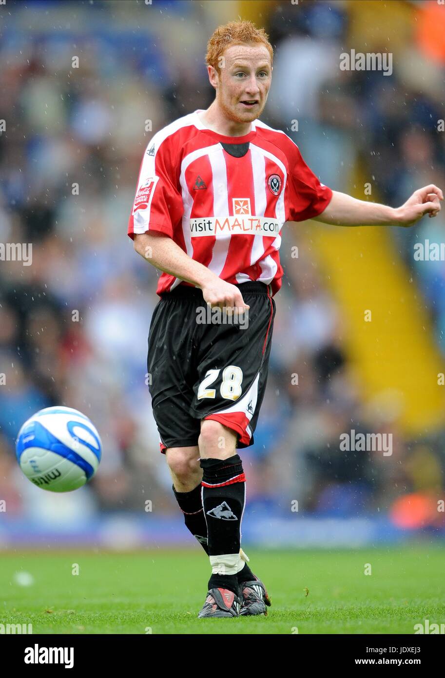 STEPHEN QUINN SHEFFIELD UNITED FC ST ANDREWS BIRMINGHAM ENGLAND 09 ...