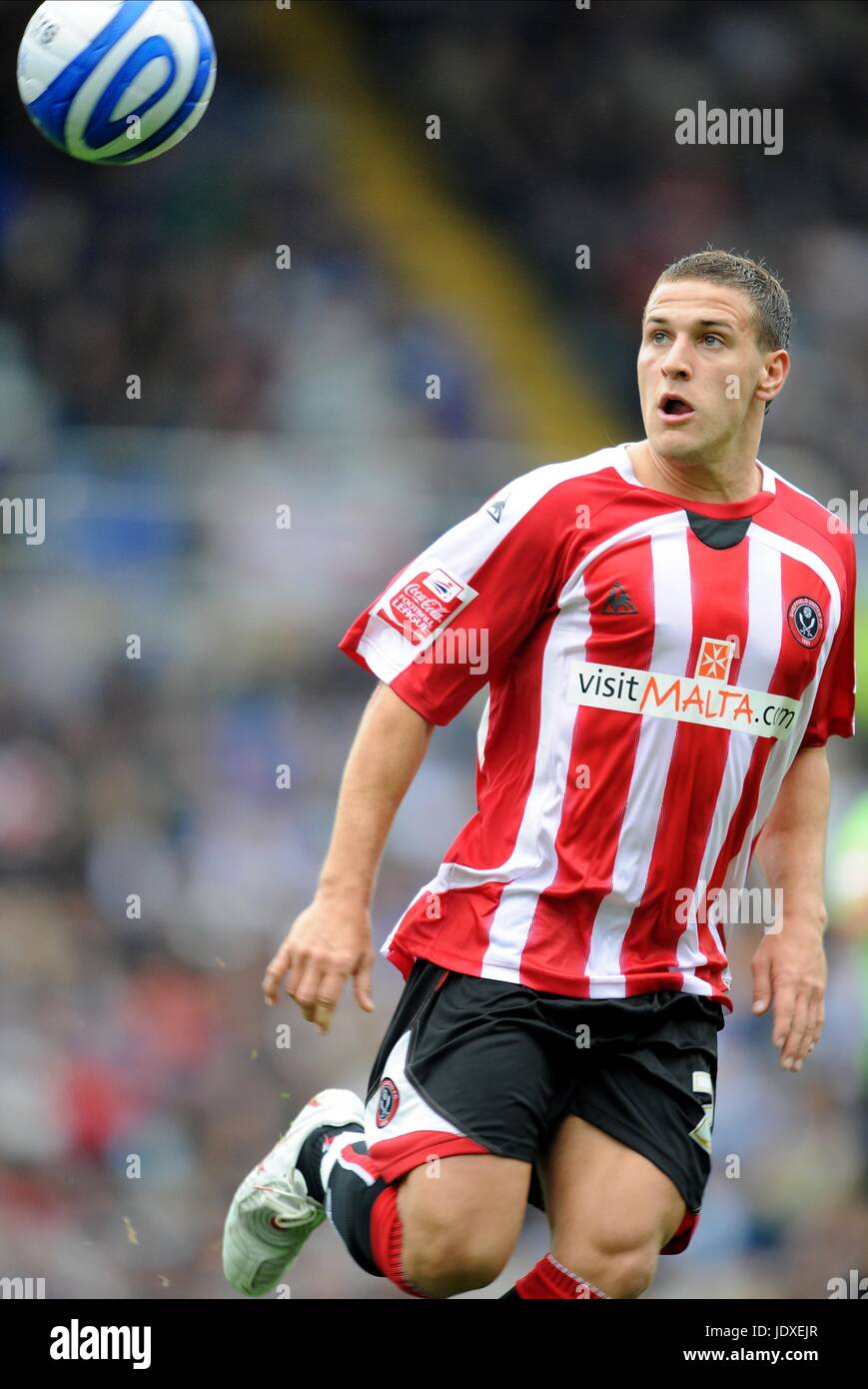 BILLY SHARP SHEFFIELD UNITED FC ST ANDREWS BIRMINGHAM ENGLAND 09 August ...