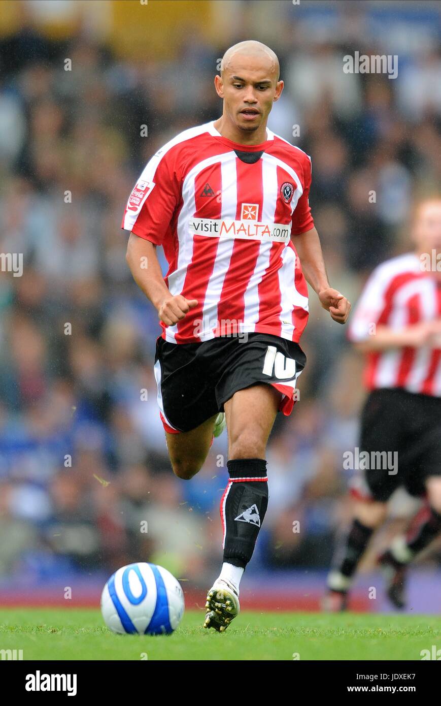 DANNY WEBBER SHEFFIELD UTD FC ST ANDREWS BIRMINGHAM ENGLAND 09 August ...