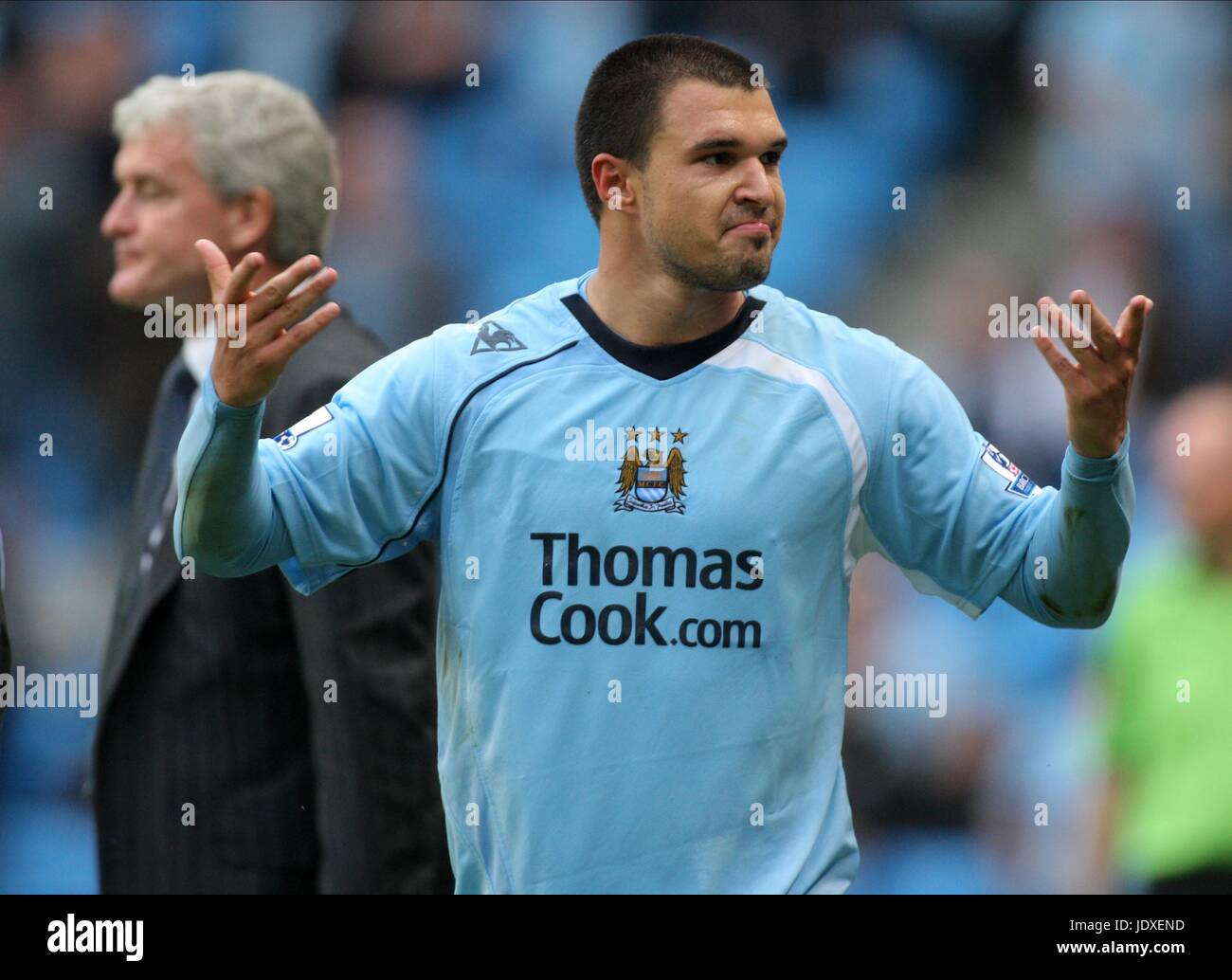 VALERI BOJINOV MANCHESTER CITY FC CITY OF MANCHESTER STADIUM MANCHESTER ...