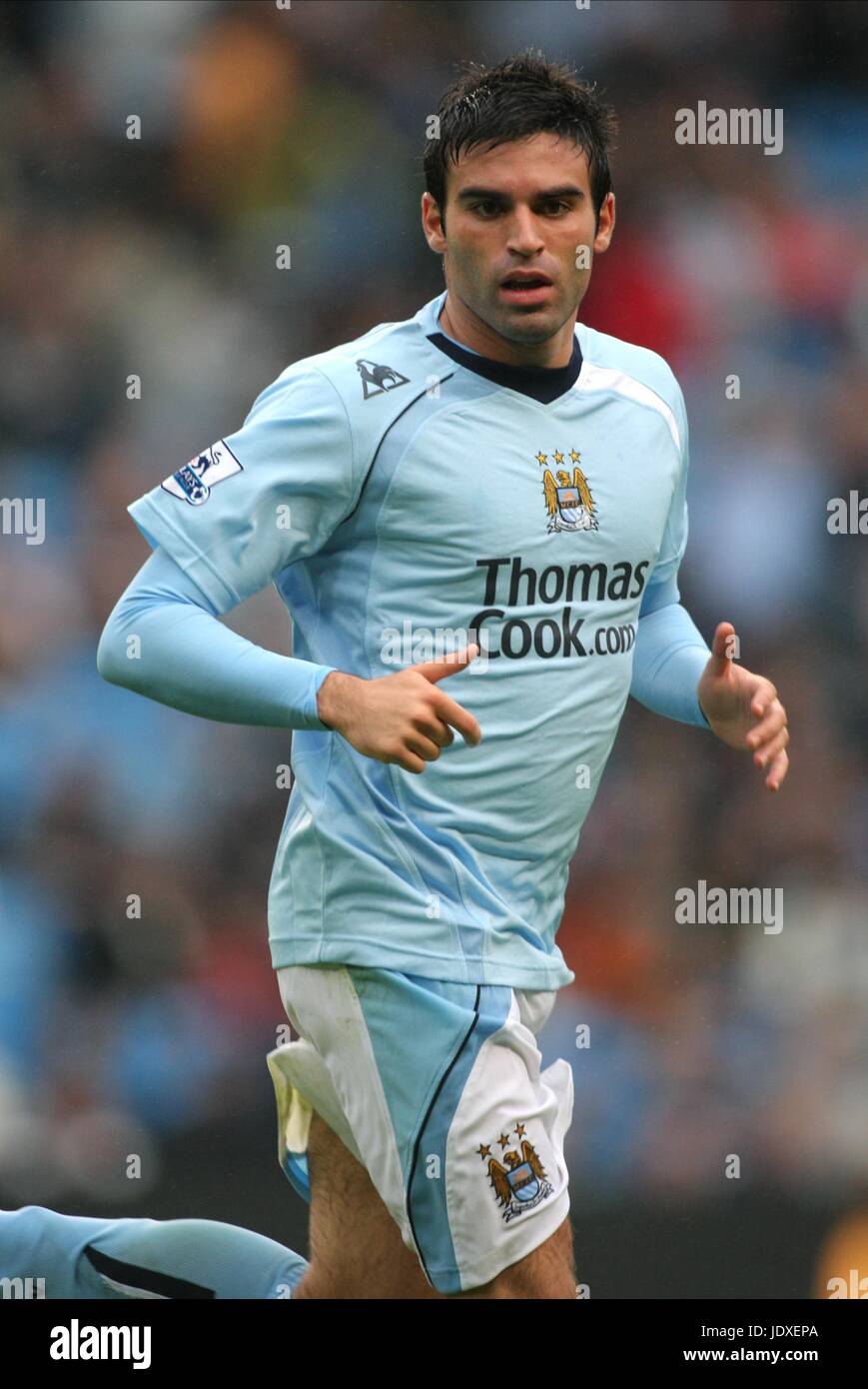 JAVIER GARRIDO MANCHESTER CITY FC CITY OF MANCHESTER STADIUM MANCHESTER ...