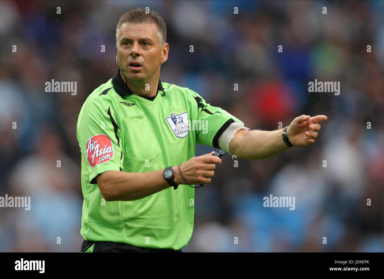 MARK HALSEY PREMIERSHIP REFEREE CITY OF MANCHESTER STADIUM MANCHESTER ...