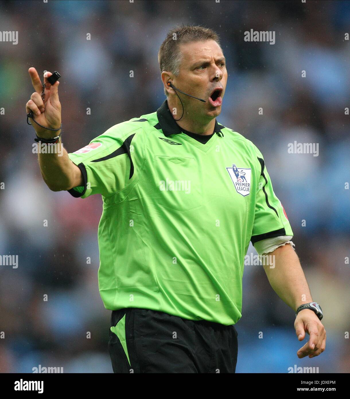 MARK HALSEY PREMIERSHIP REFEREE CITY OF MANCHESTER STADIUM MANCHESTER ...