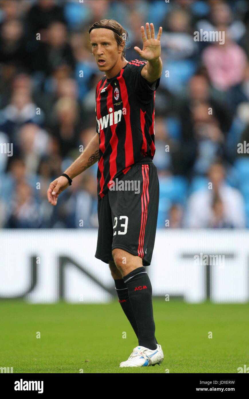 MASSIMO AMBROSINI AC MILAN CITY OF MANCHESTER STADIUM MANCHESTER ...
