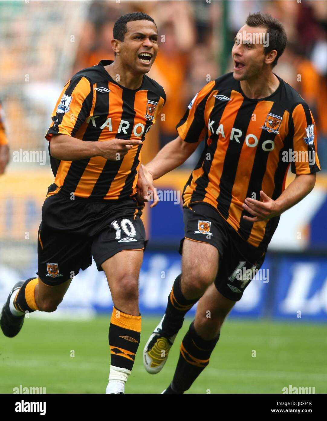 GEOVANNI & RICHARD GARCIA HULL CITY V FULHAM KC STADIUM HULL ENGLAND 16 ...