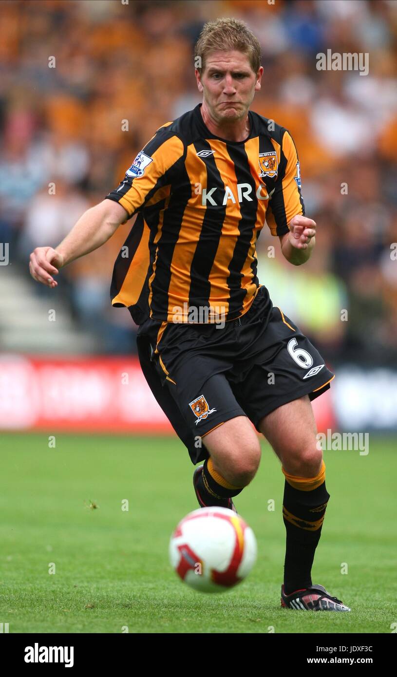 MICHAEL TURNER HULL CITY V FULHAM KC STADIUM HULL ENGLAND 16 August ...
