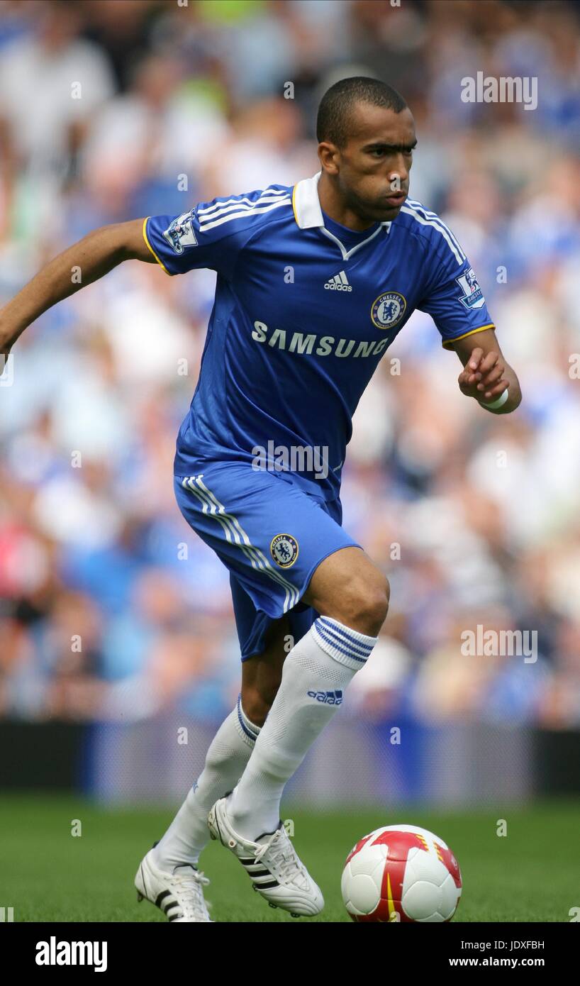 JOSE BOSINGWA CHELSEA FC STAMFORD BRIDGE LONDON ENGLAND 17 August 2008 ...