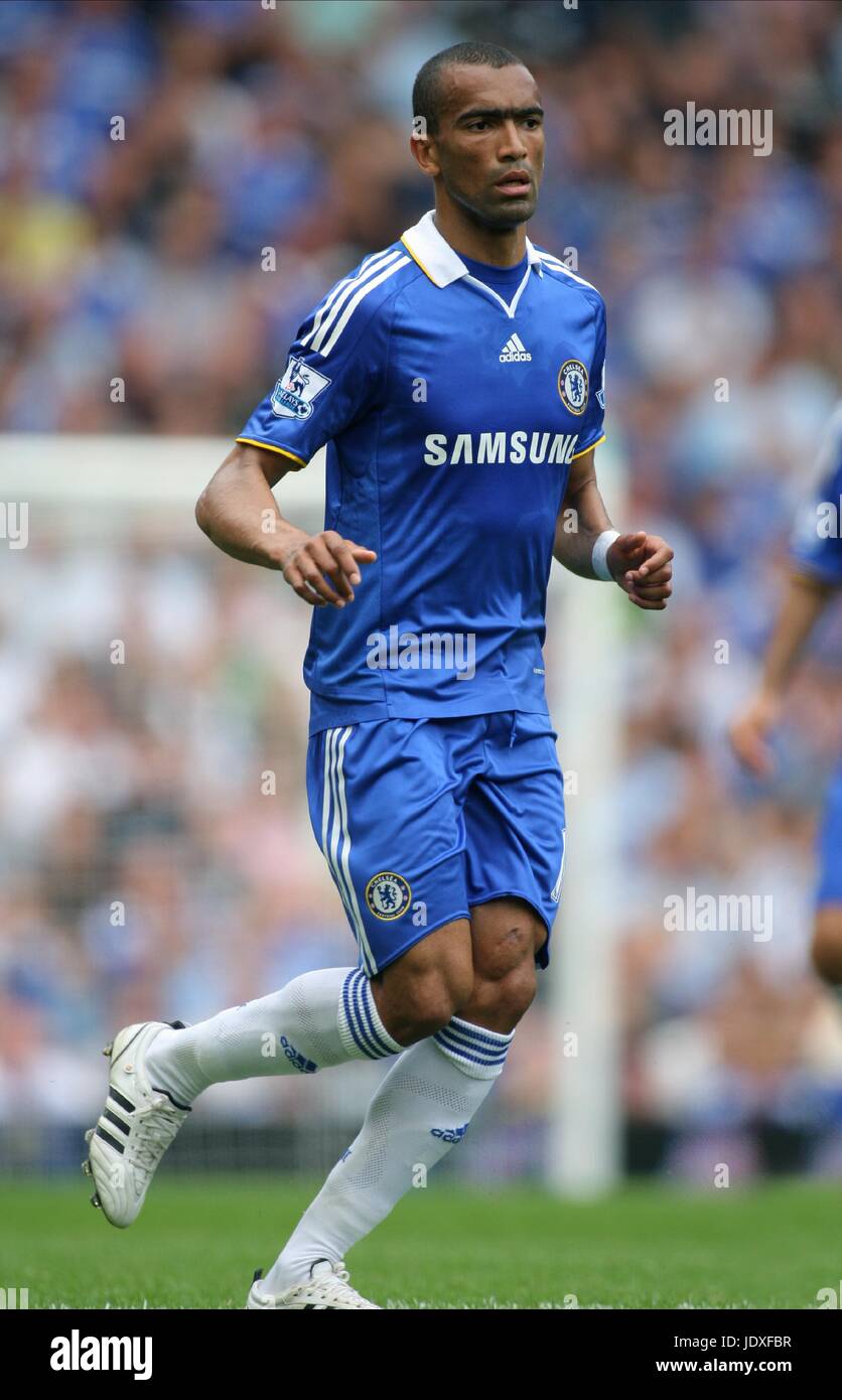 JOSE BOSINGWA CHELSEA FC STAMFORD BRIDGE LONDON ENGLAND 17 August 2008 ...