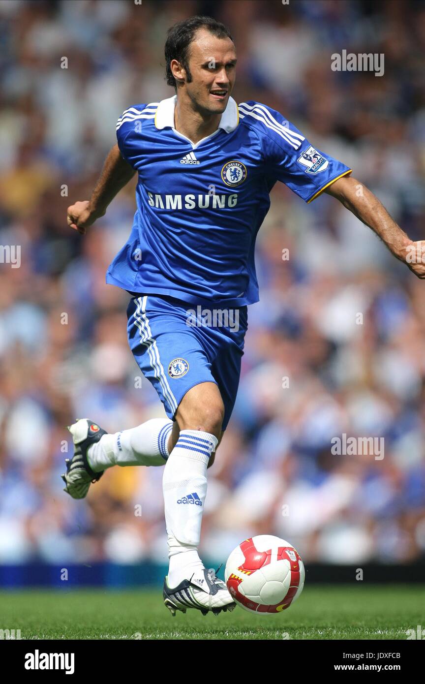 RICARDO CARVALHO CHELSEA FC STAMFORD BRIDGE LONDON ENGLAND 17 August ...
