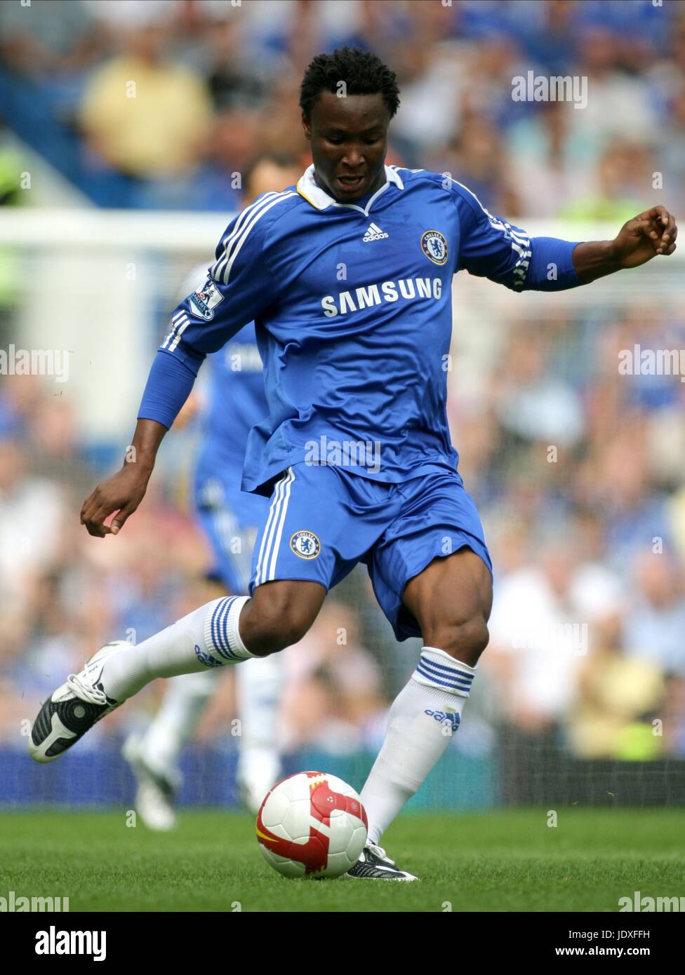 JOHN OBI MIKEL CHELSEA FC STAMFORD BRIDGE LONDON ENGLAND 17 August 2008 ...