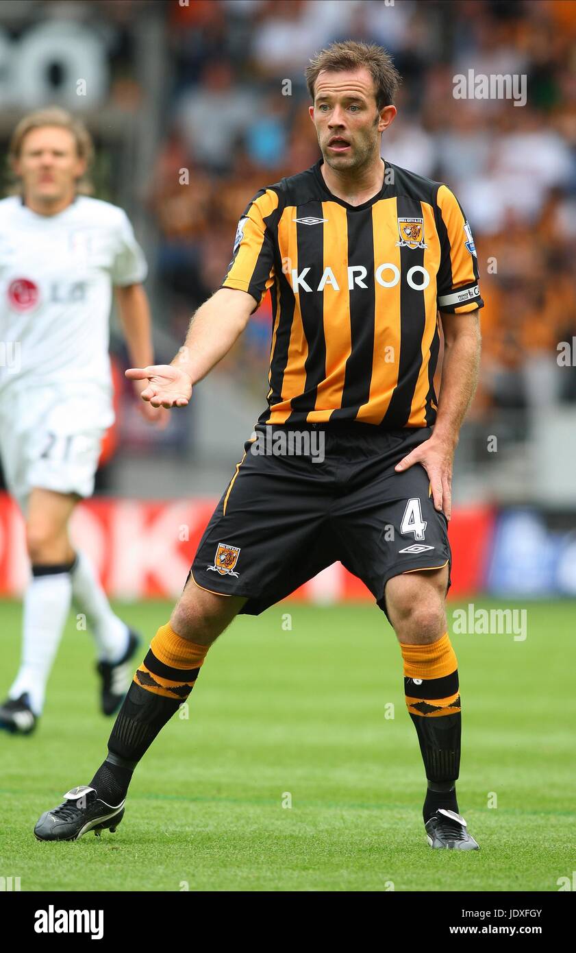 IAN ASHBEE HULL CITY FC KC STADIUM HULL ENGLAND 16 August 2008 Stock ...