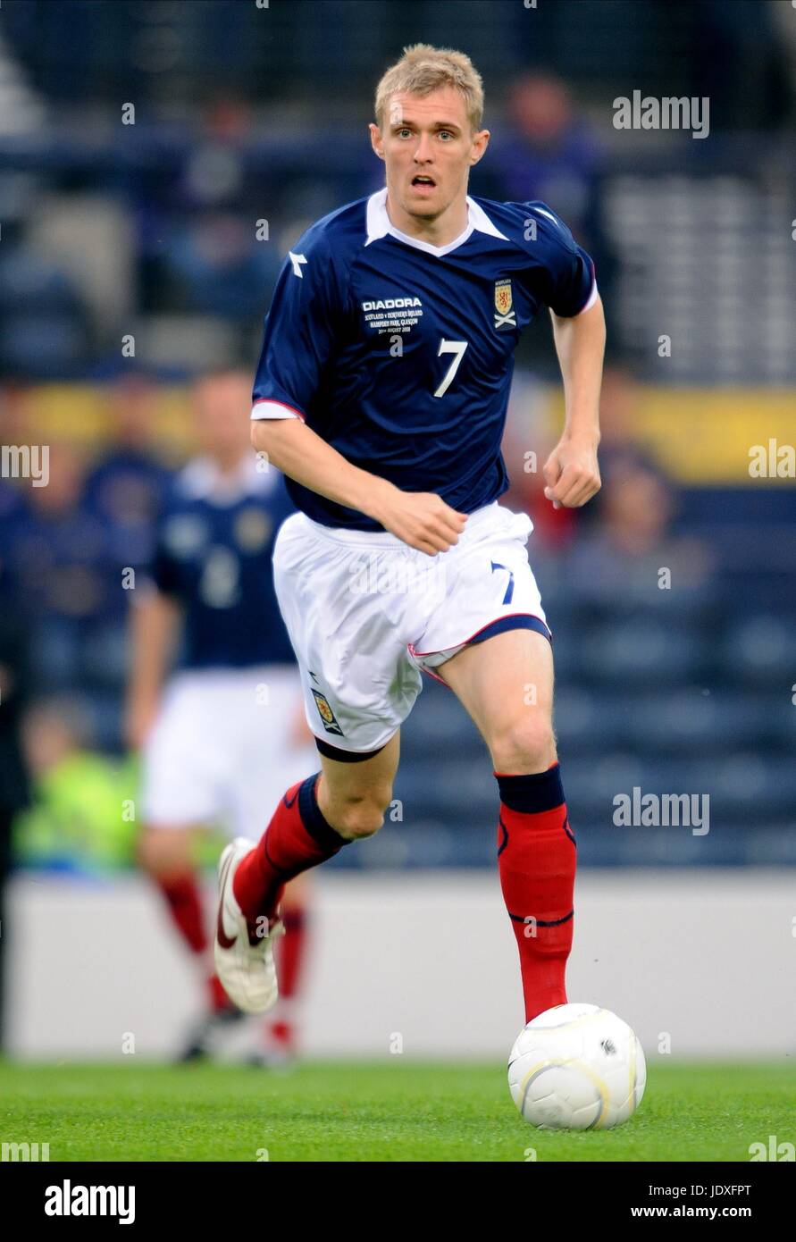DARREN FLETCHER SCOTLAND V NORTHERN IRELAND HAMPDEN PARK GLASGOW ...