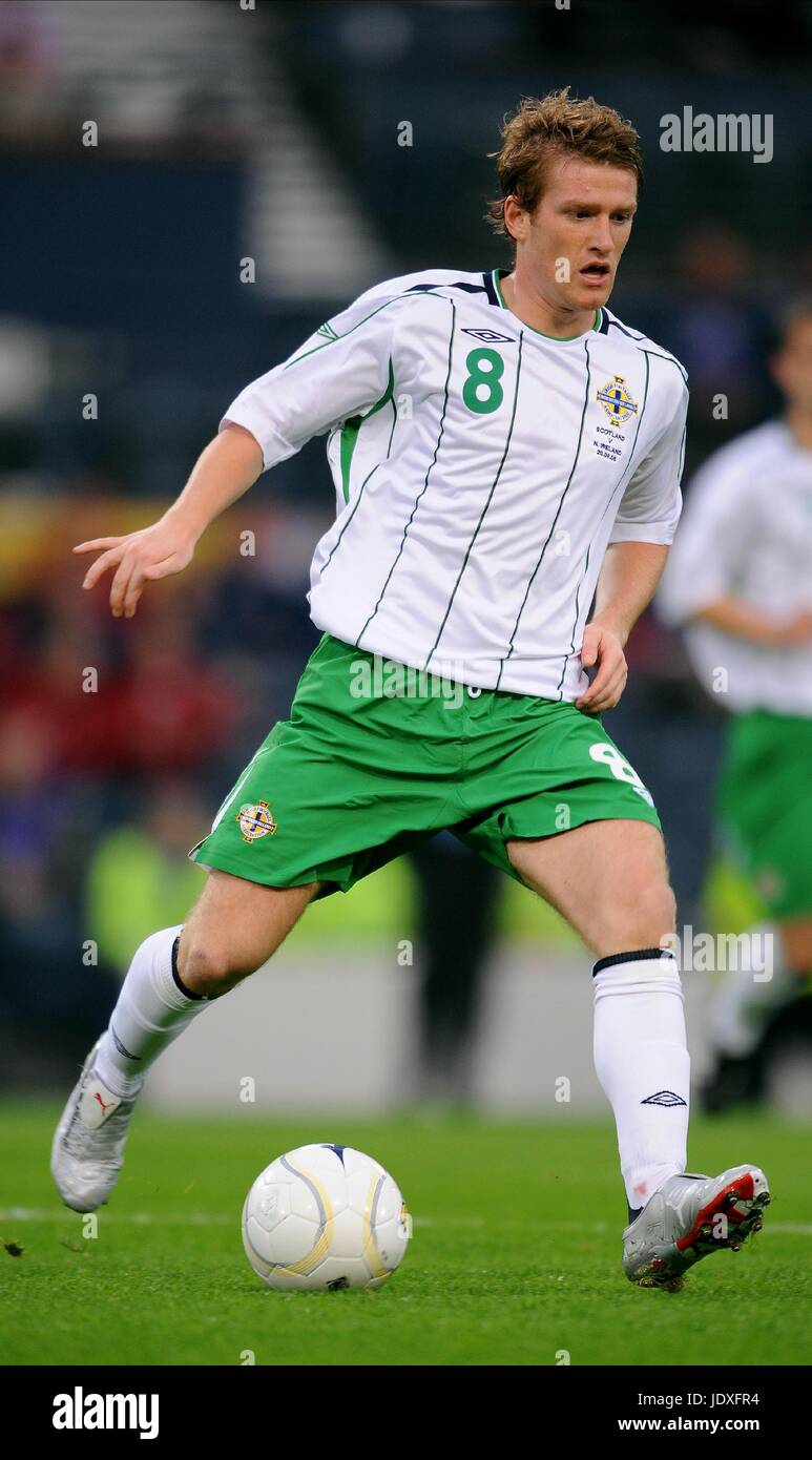 STEVEN DAVIES SCOTLAND V NORTHERN IRELAND HAMPDEN PARK GLASGOW SCOTLAND ...