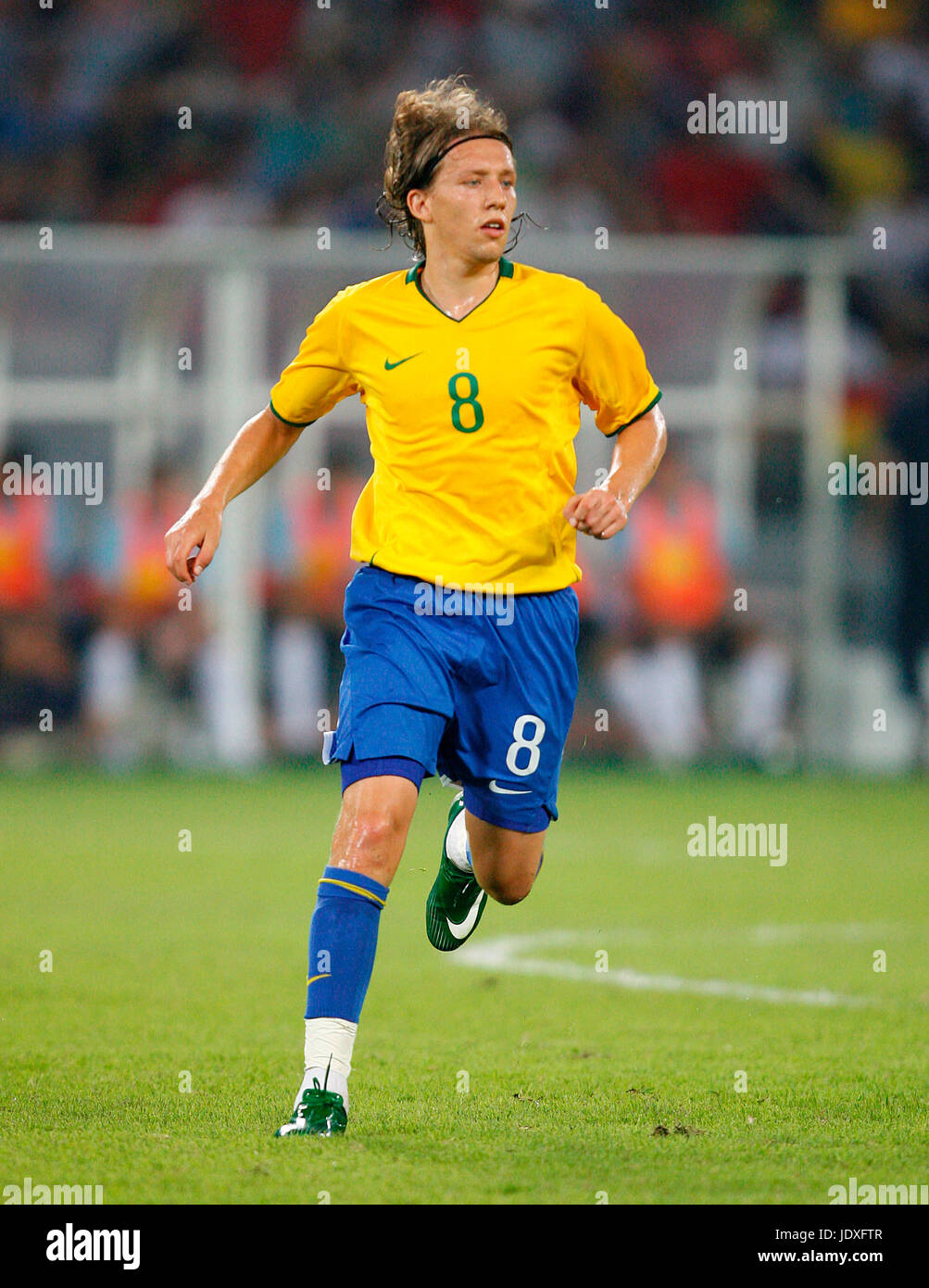 LUCAS BRAZIL & LIVERPOOL OLYMPIC STADIUM BEIJING CHINA 19 August 2008 ...