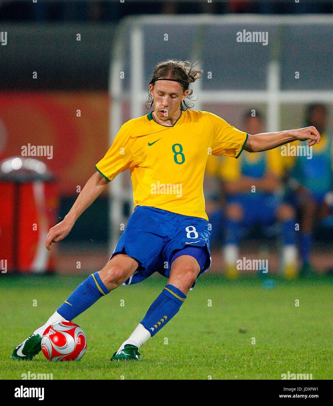 LUCAS BRAZIL & LIVERPOOL OLYMPIC STADIUM BEIJING CHINA 19 August 2008 ...