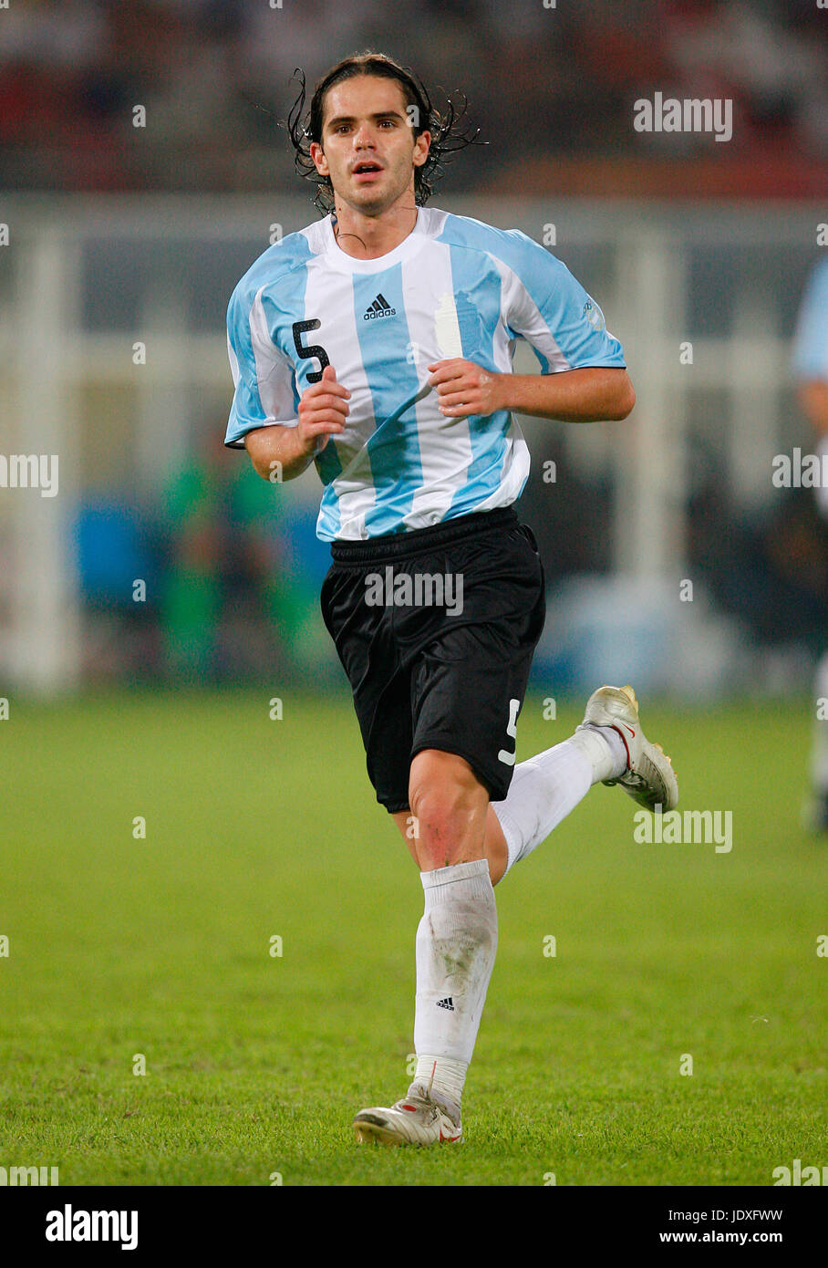 FERNANDO GAGO ARGENTINA & REAL MADRID OLYMPIC STADIUM BEIJING CHINA 19 ...