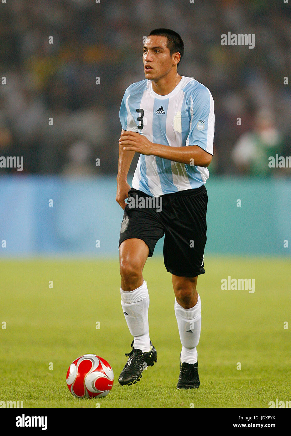 LUCIANO MONZON ARGENTINA & BOCA JUNIORS OLYMPIC STADIUM BEIJING CHINA ...