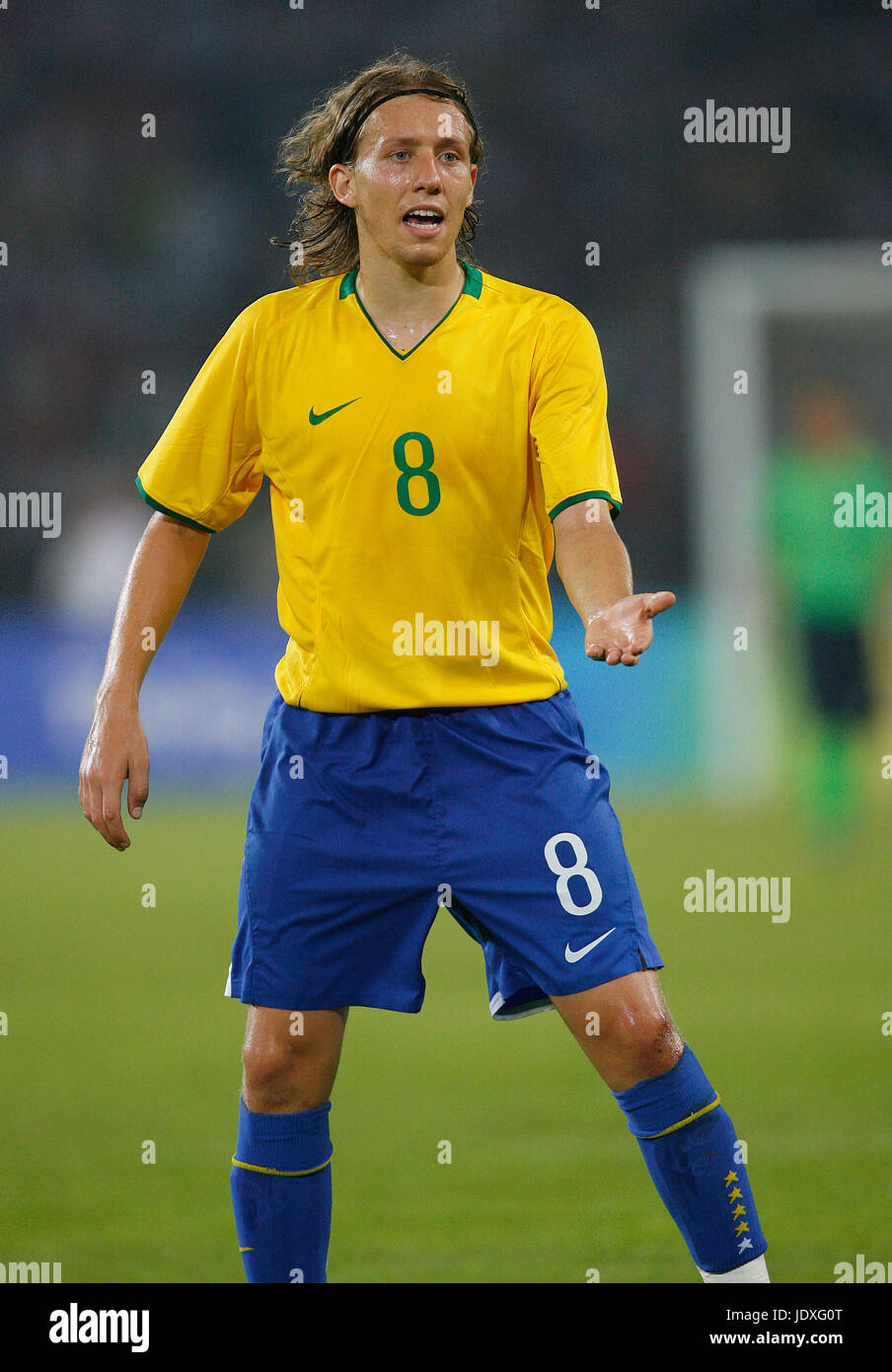LUCAS BRAZIL & LIVERPOOL OLYMPIC STADIUM BEIJING CHINA 19 August 2008 ...