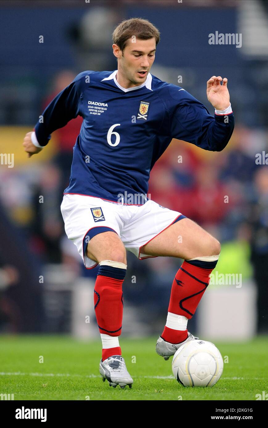 KEVIN THOMSON SCOTLAND & GLASGOW RANGERS HAMPDEN PARK GLASGOW SCOTLAND ...