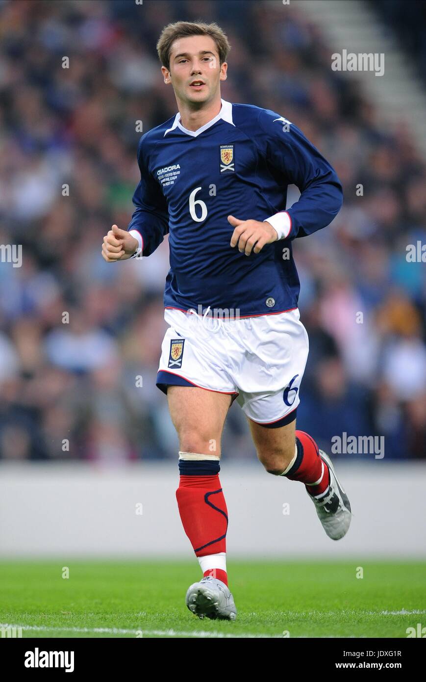 KEVIN THOMSON SCOTLAND & GLASGOW RANGERS HAMPDEN PARK GLASGOW SCOTLAND ...