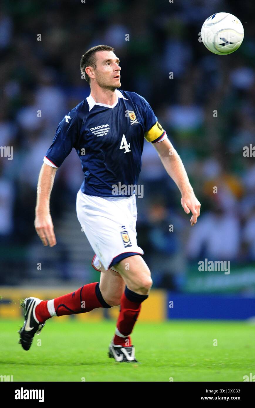 STEPHEN MCMANUS SCOTLAND & GLASGOW CELTIC FC HAMPDEN PARK GLASGOW ...