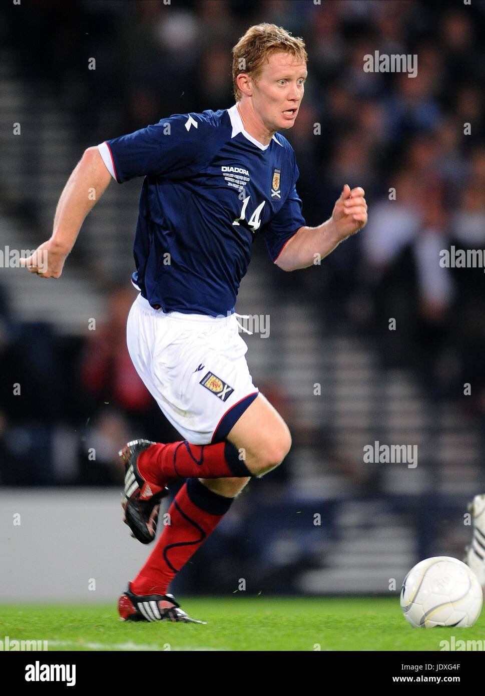 BARRY ROBSON SCOTLAND & GLASGOW CELTIC FC HAMPDEN PARK GLASGOW SCOTLAND ...