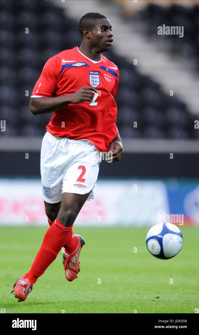 MICAH RICHARDS ENGLAND & MANCHESTER CITY FC KC STADIUM HULL ENGLAND 19 ...