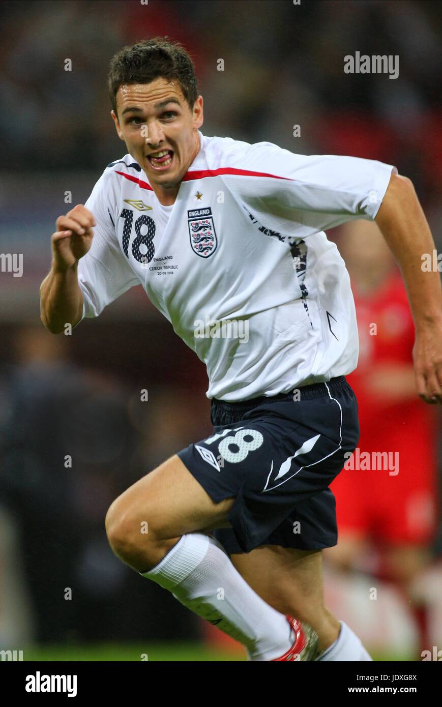 STEWART DOWNING ENGLAND & MIDDLESBROUGH FC WEMBLEY STADIUM LONDON ...