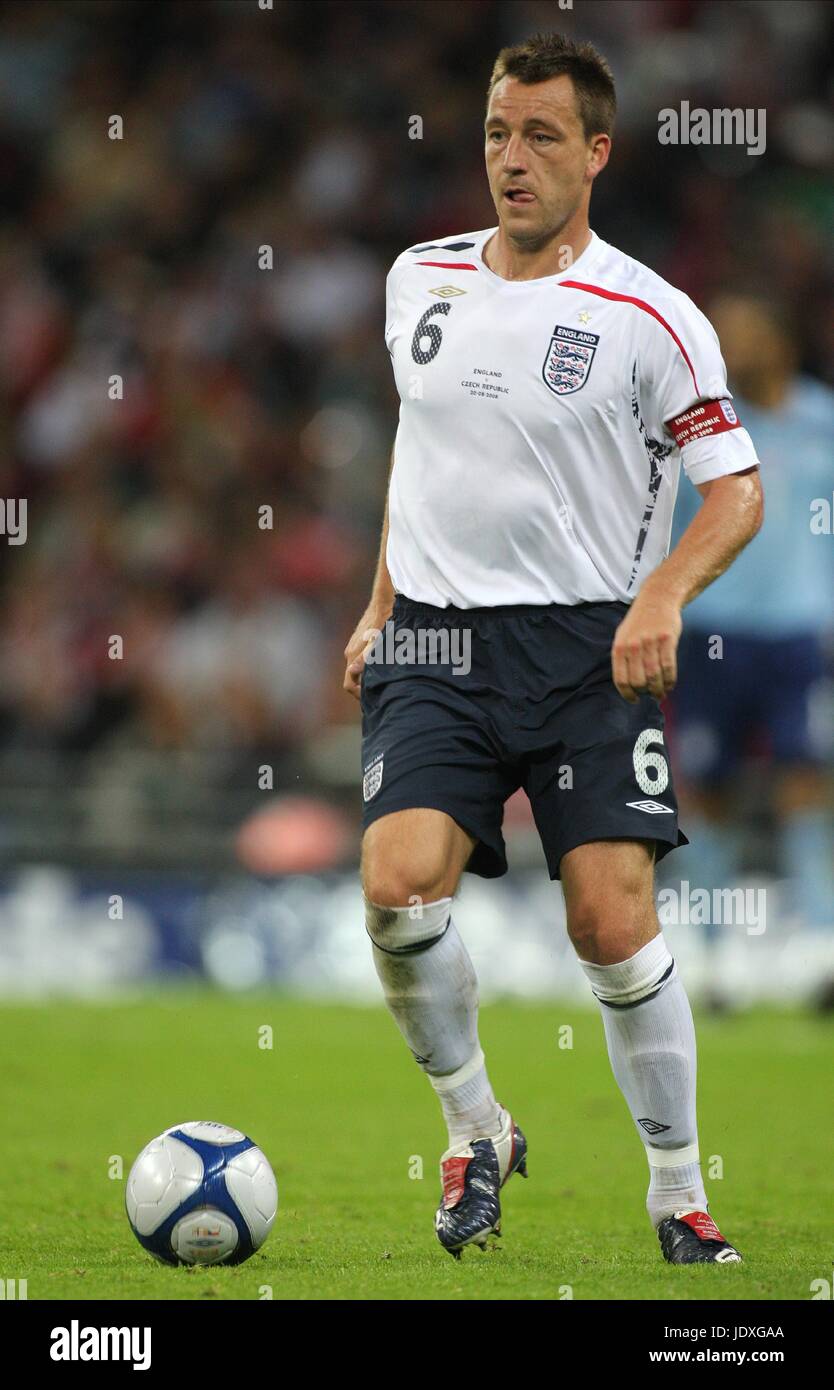 JOHN TERRY ENGLAND & CHELSEA FC WEMBLEY STADIUM LONDON ENGLAND 20 ...